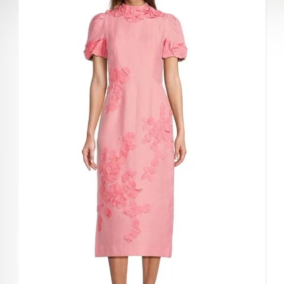 ANTONIO MELANI | Dresses | Antonio Melani Willow Floral Linen Dress ...